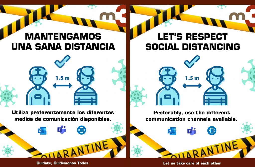 LET’S RESPECT SOCIAL DISTANCING - M3 Engineering & Technology