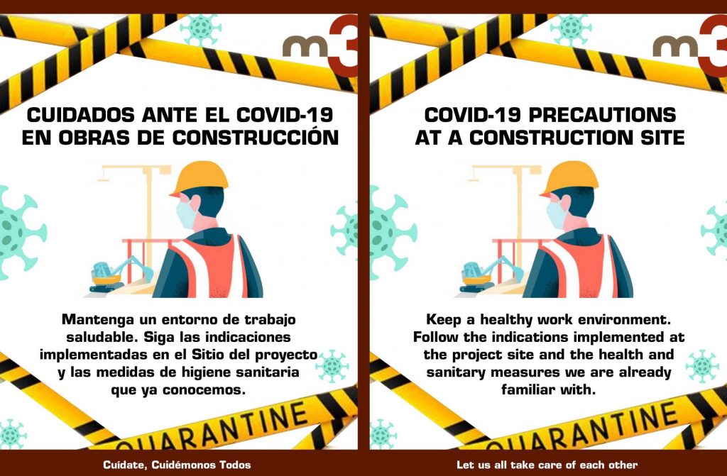 COVID-19 PRECAUTIONS AT A CONSTRUCTION SITE - M3 Engineering & Technology