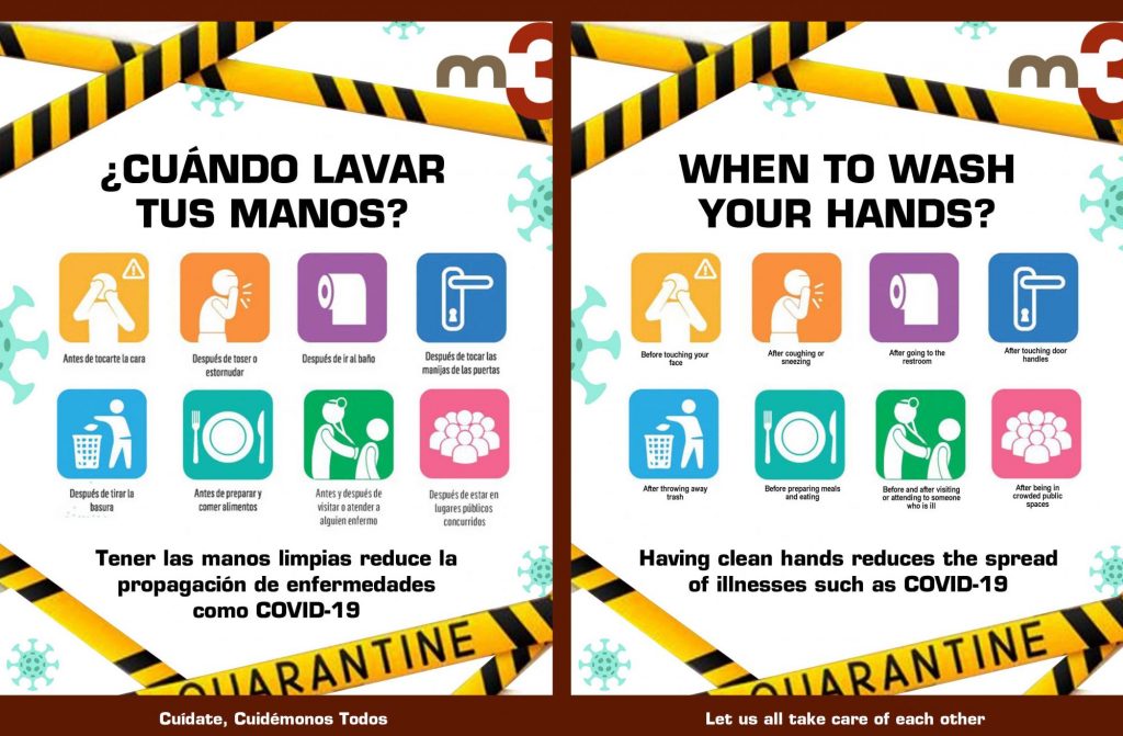 ¿CUÁNDO LAVAR TUS MANOS? - M3 Engineering & Technology